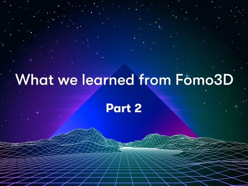 What We Learned from Fomo3D — Part 2 | by Martin Derka | quantstamp | Medium