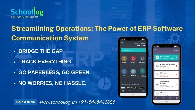 Streamlining Education: The Essential Role of School ERP Software | by ...