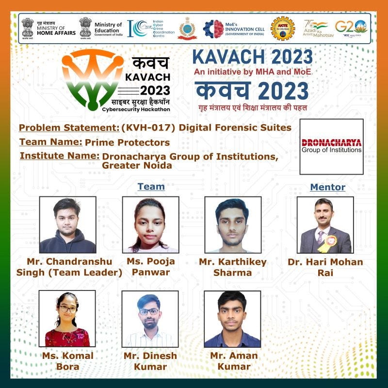 KAVACH 2023 - Dronacharya Group of Institutions - Medium