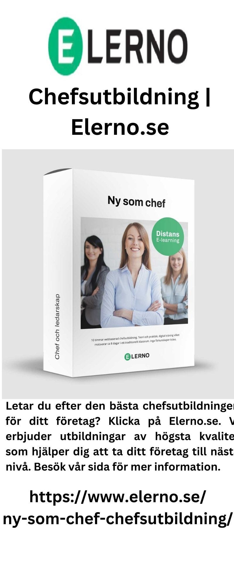 Chefsutbildning | Elerno.se - elerno Se - Medium