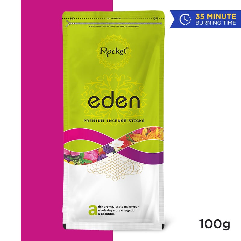 Eden Zipper Agarbatti | Rocket Brand Agarbatti India | by Rocket Brand ...