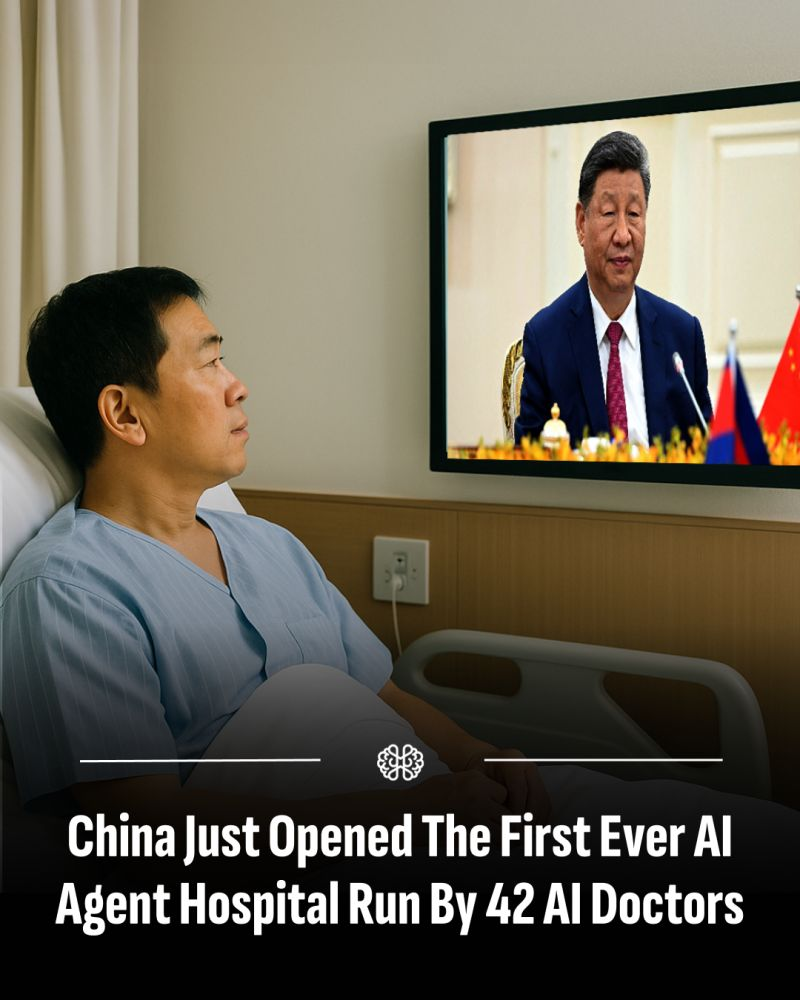 🚨 China Launches the World’s First AI Agent Hospital — Powered by 42 AI ...