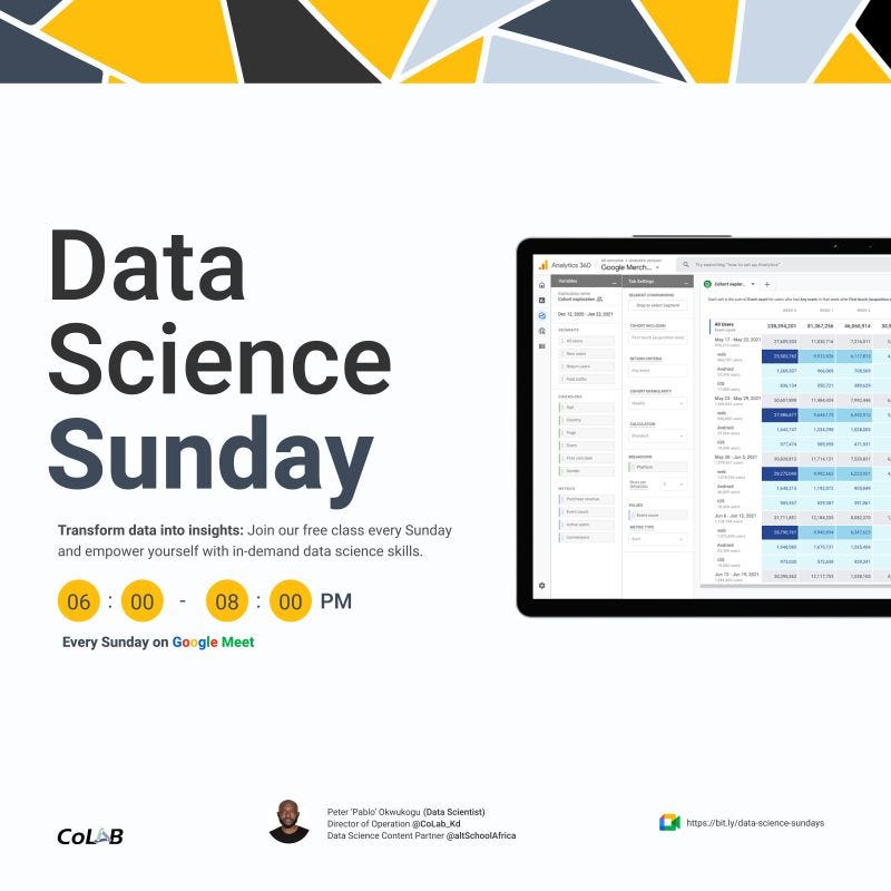 Data Science Sunday Episode 47, 2024 | by Oyesina Oyerinde Anuoluwapo ...