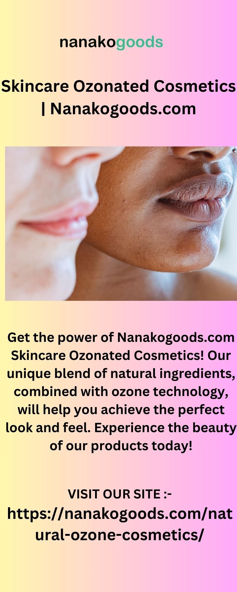 Skincare Ozonated Cosmetics | Nanakogoods.com - Nanako Goods - Medium