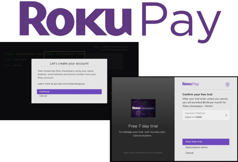 Integrating Your Roku Channel With Roku Pay | by Rob Abbott | Livefront ...