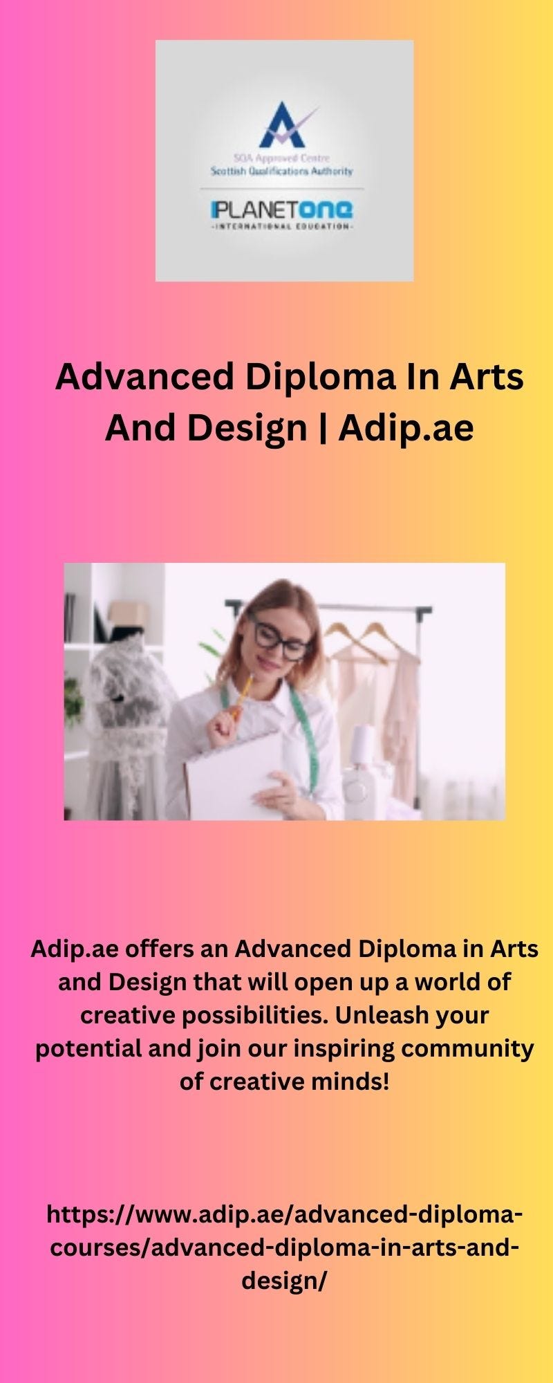Advanced Diploma In Arts And Design | Adip.ae - SQAAdvancedDiplomas ...