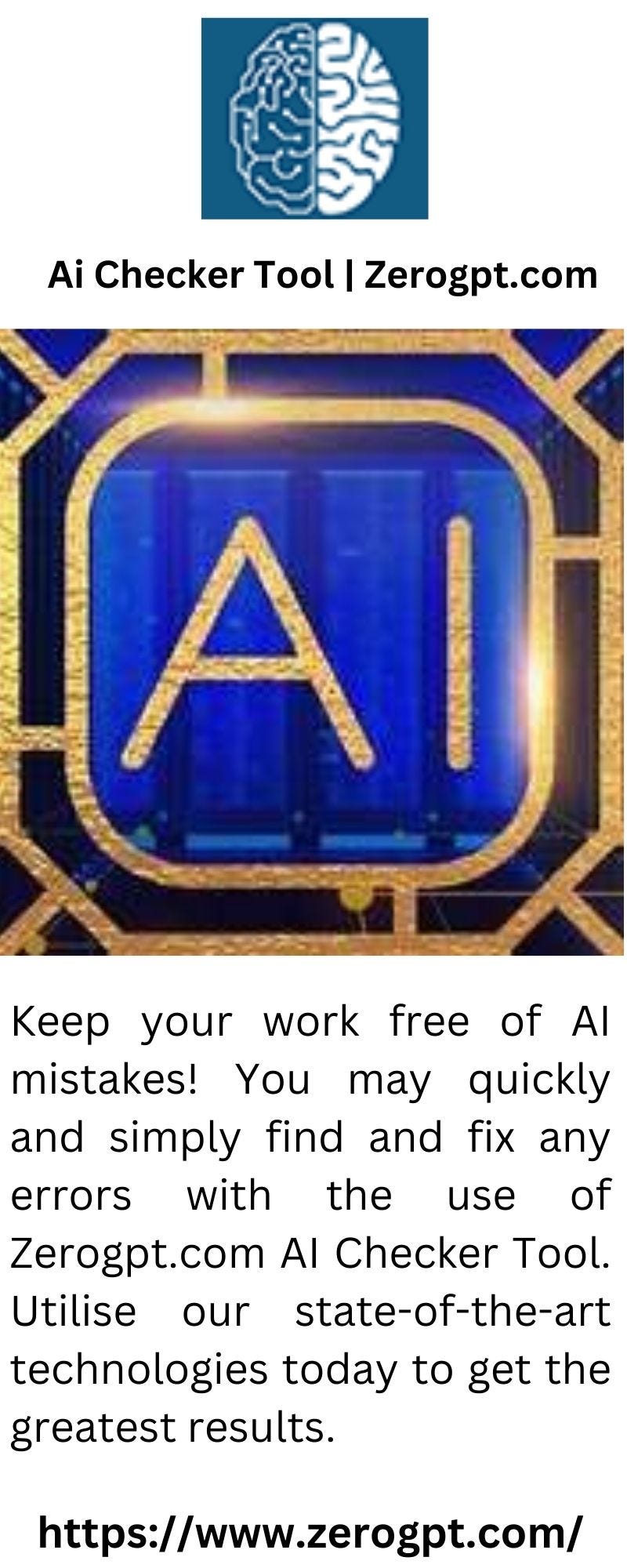 Ai Checker Tool | Zerogpt.com - Zerogpt - Medium Ai Checker Tool | Zerogpt.com - Zerogpt - Medium
