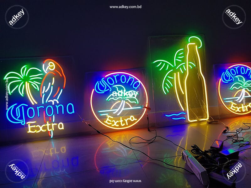 Neon Sign Name Plates Advertising in Dhaka BD | by Dhaka Sign ...