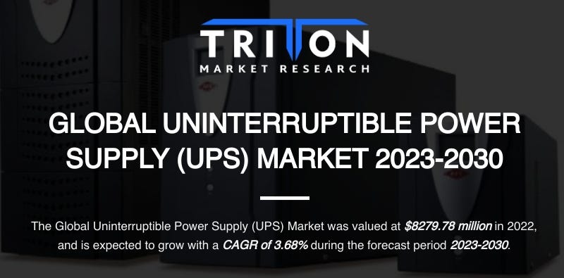 Global Uninterruptible Power Supply (UPS) Market | Growth Estimations ...