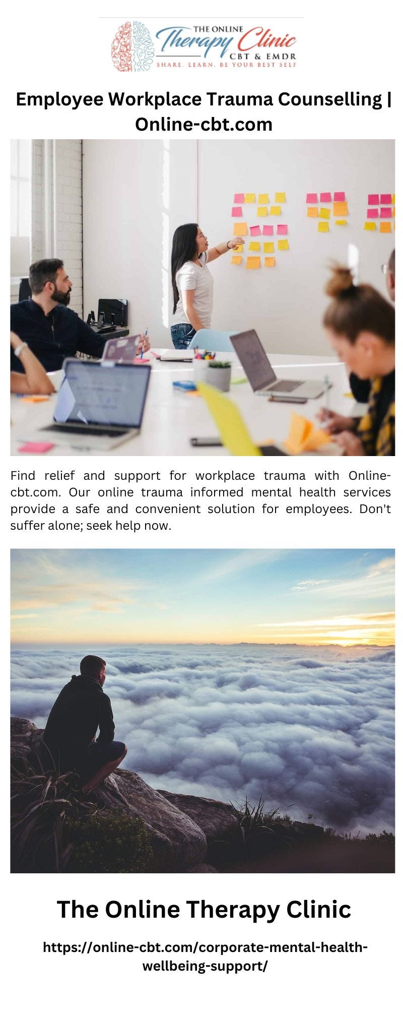 Employee Workplace Trauma Counselling | Online-cbt.com - onlinecbt - Medium