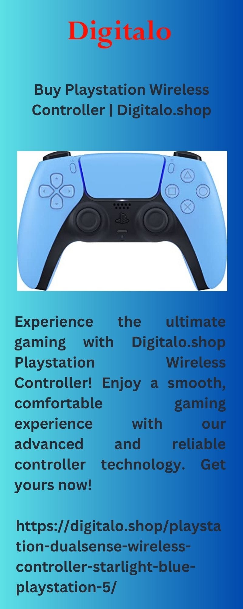 Buy Playstation Wireless Controller | Digitalo.shop - digitalo - Medium