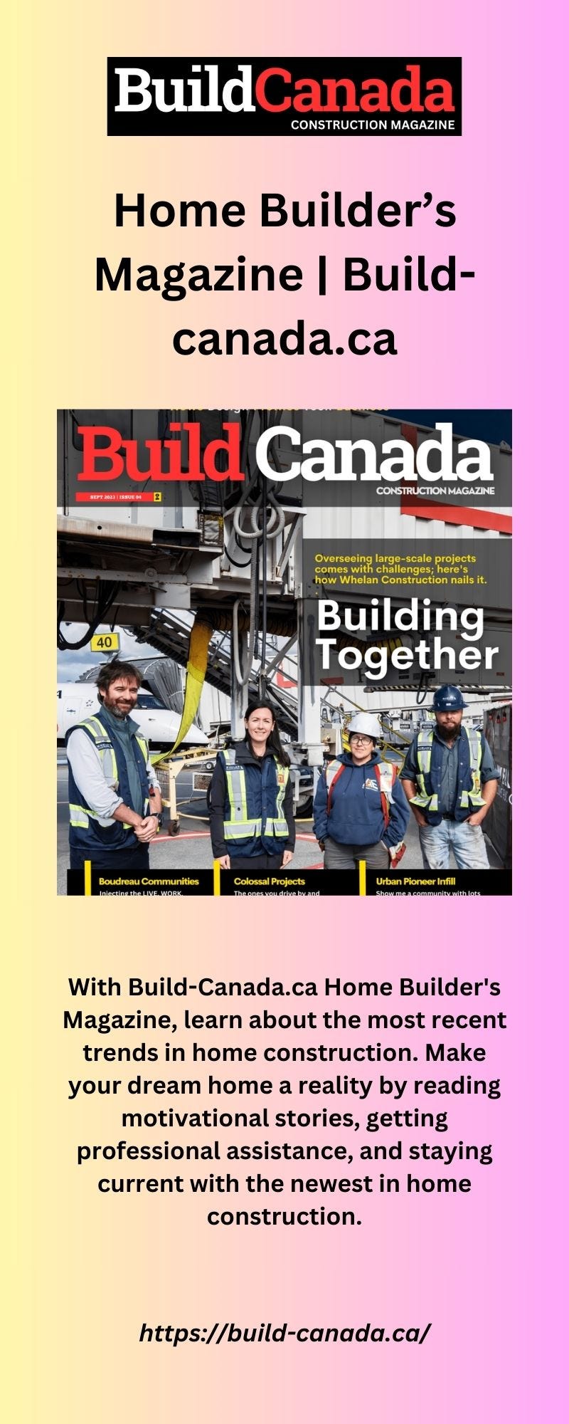 Home Builder’s Magazine | Build-canada.ca - Build Canada - Medium