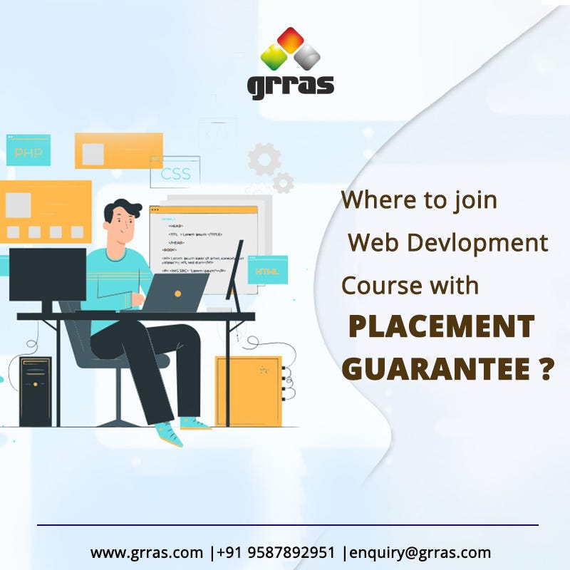 Where to join Web Development Course with Placement Guarantee? | by ...