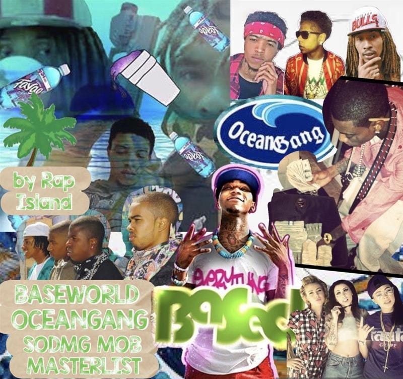 Ocean Gang: Favorite Collective Series 4 | by Sky Taylor | Rap Island ...
