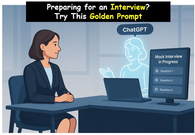 Preparing for an Interview? Try this GOLDEN PROMPT! | by Raja Gupta ...