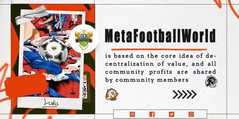 MetaFootball World has built a safe and stable basic network platform based on blockchain ...