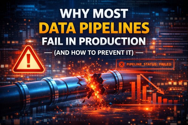 Why Most Data Pipelines Fail in Production (And How to Prevent It) | by ...