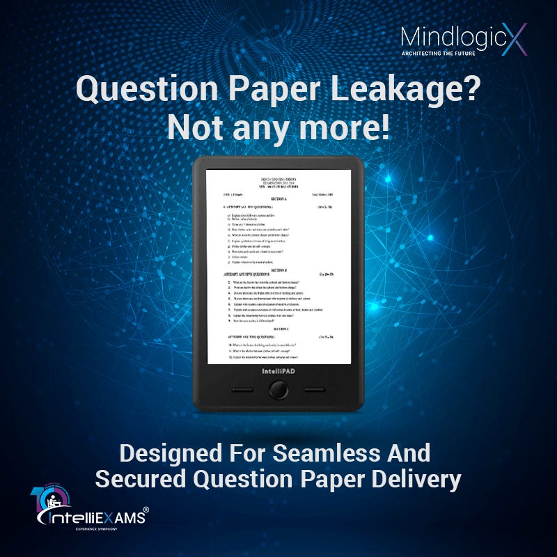 Secured Question Paper Delivery. The recurrences of question paper ...