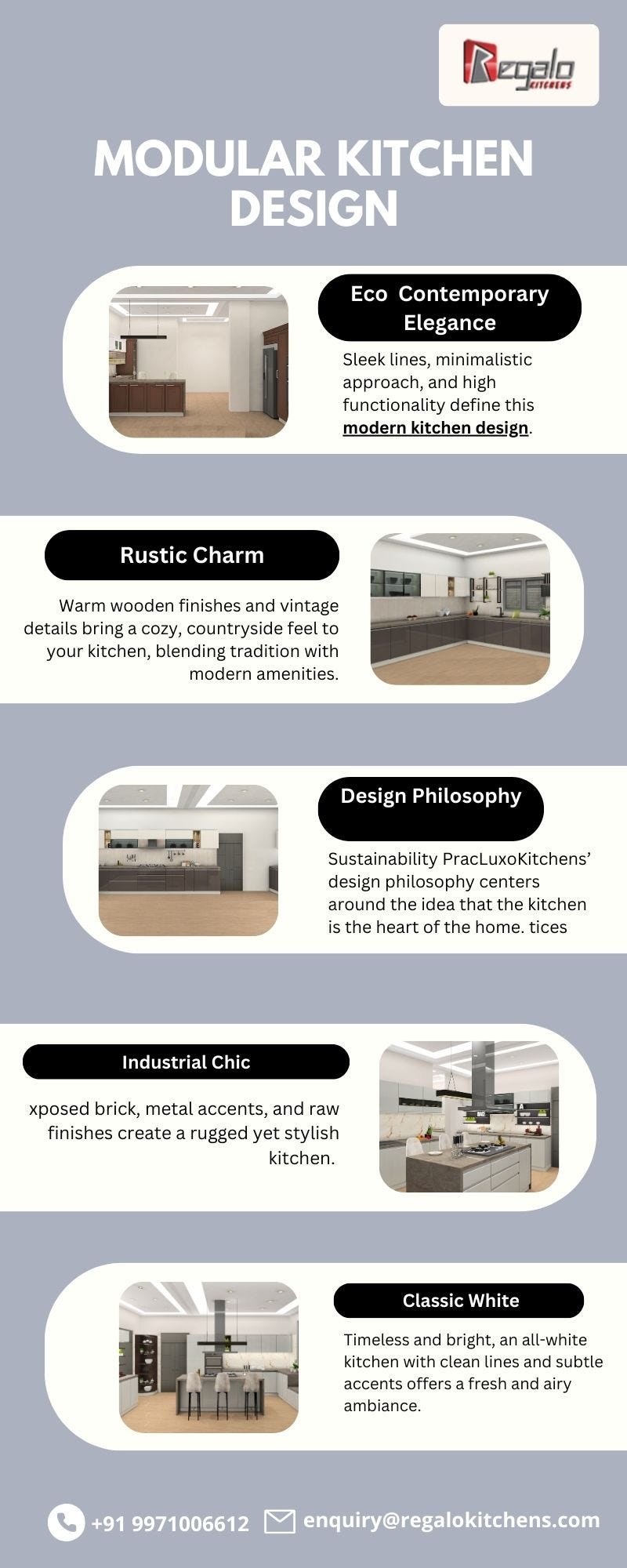 Modular Kitchen Design | Regalo Kitchens - Kitchen Design - Medium