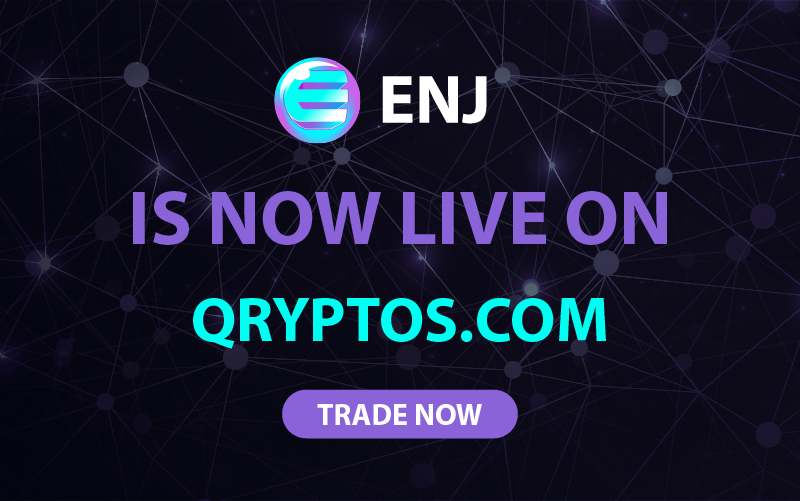 ENJ is now LIVE on QRYPTOS. QUOINE and Enjin Coin are pleased to… | by ...