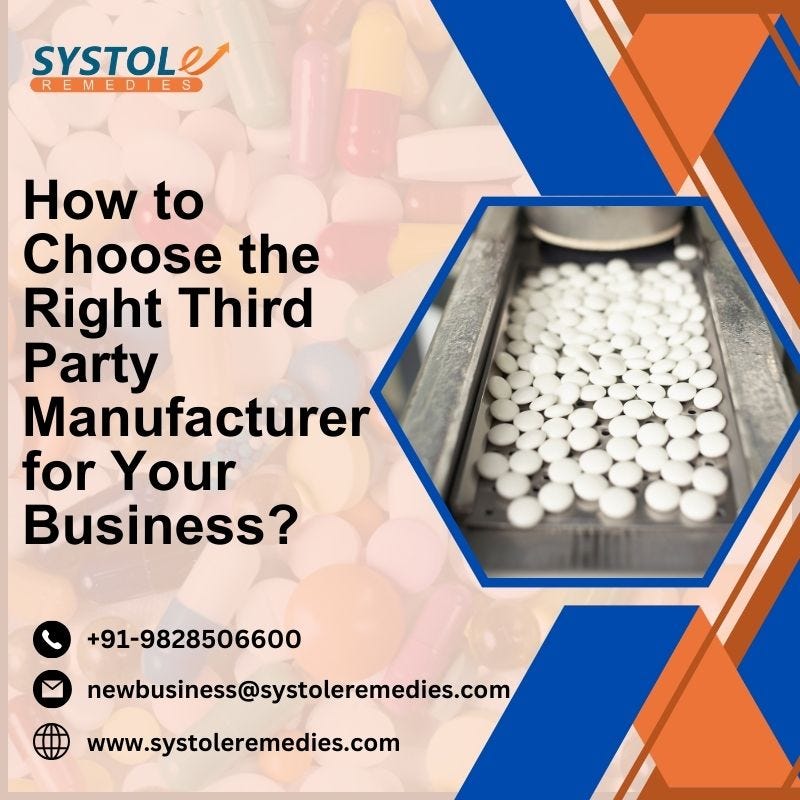 How to Choose the Right Third Party Manufacturer for Your Business ...