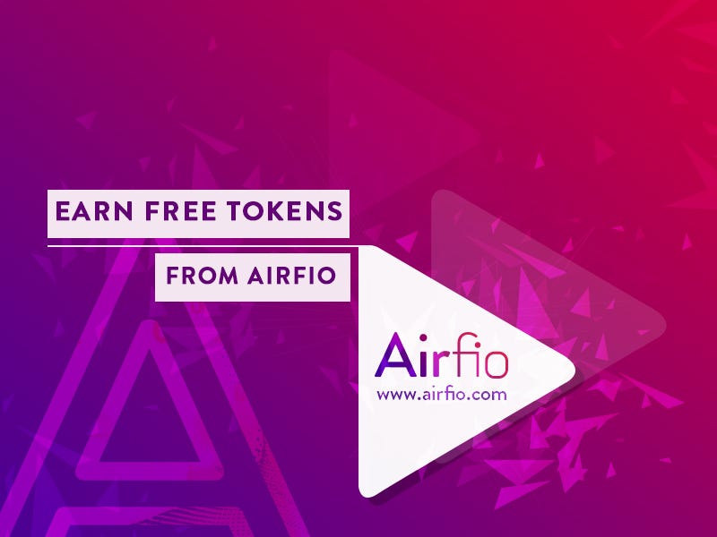 How to earn Airfio’s token for free? | by Airfio — AI crypto banking ...