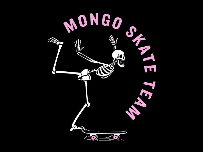 Join the Crew with Skeleton Skate Team by GraphicTees | by Graphic tee ...