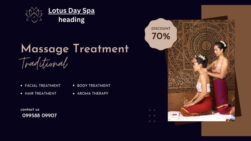 Thai massage Services in Noida Sector 18 Get in touch with Lotus Day ...