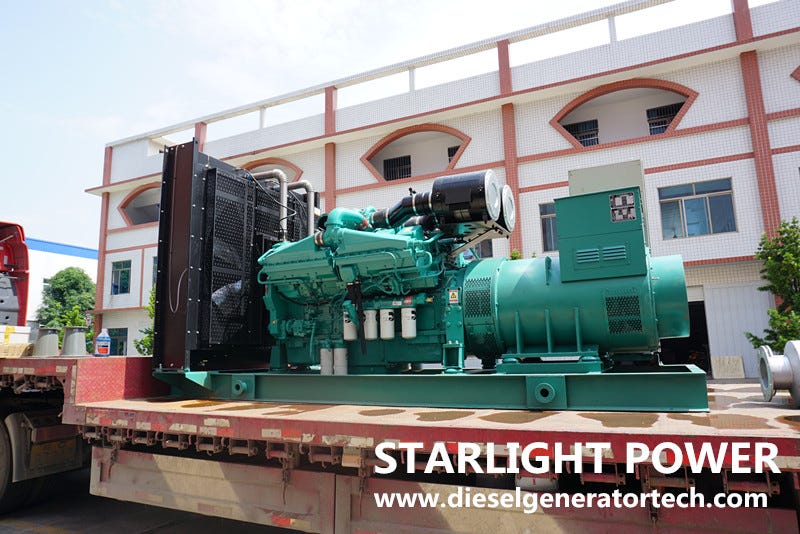 1000KW 1250KVA Cummins Diesel Generator Set — Starlight Power | by ...