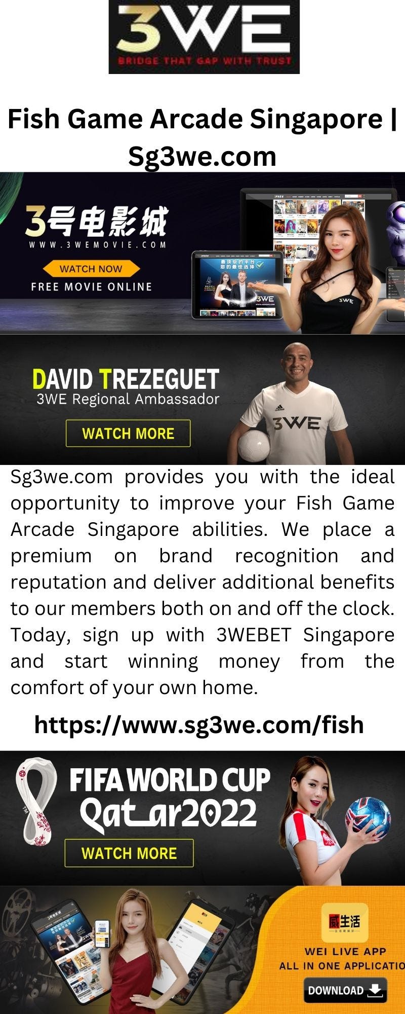 Fish Game Arcade Singapore | Sg3we.com - 3 wesg - Medium