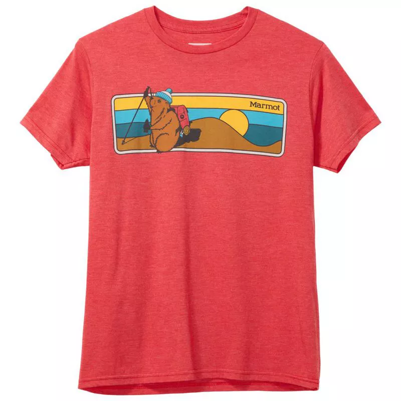 100% cotton fabric Kids Marmot Club Tees | swisscomicart - Swiss Touch ...