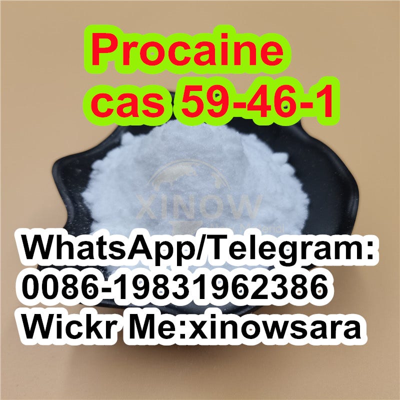 Procaine (base), cas 59–46–1 Procaine supplier Procaine powder Procaine ...