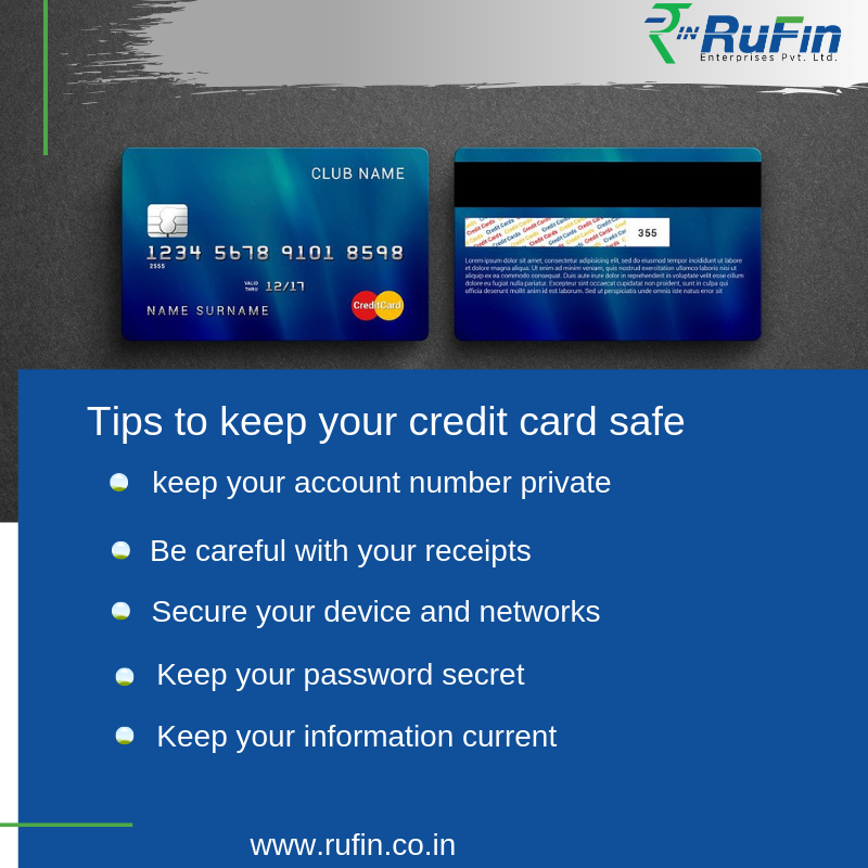 Tips to keep your credit card safe | by Rufin Enterprises | Medium