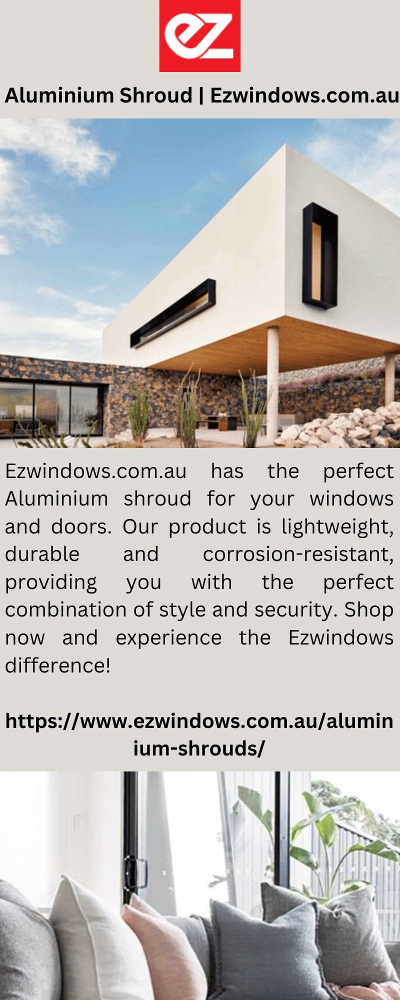 Aluminium Shroud | Ezwindows.com.au - EZ Windows - Medium