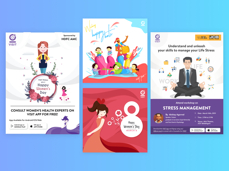 Graphic Design at VISIT. At visit, I also gained experience… | by Ravi ...