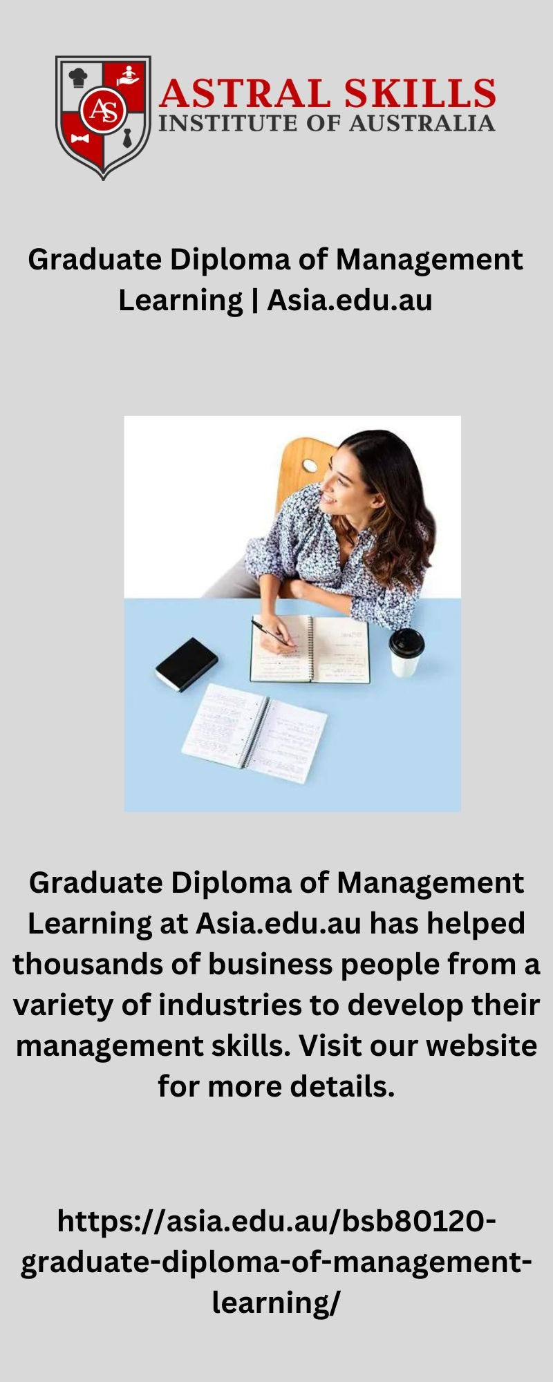 Graduate Diploma of Management Learning | Asia.edu.au - Eduasia - Medium