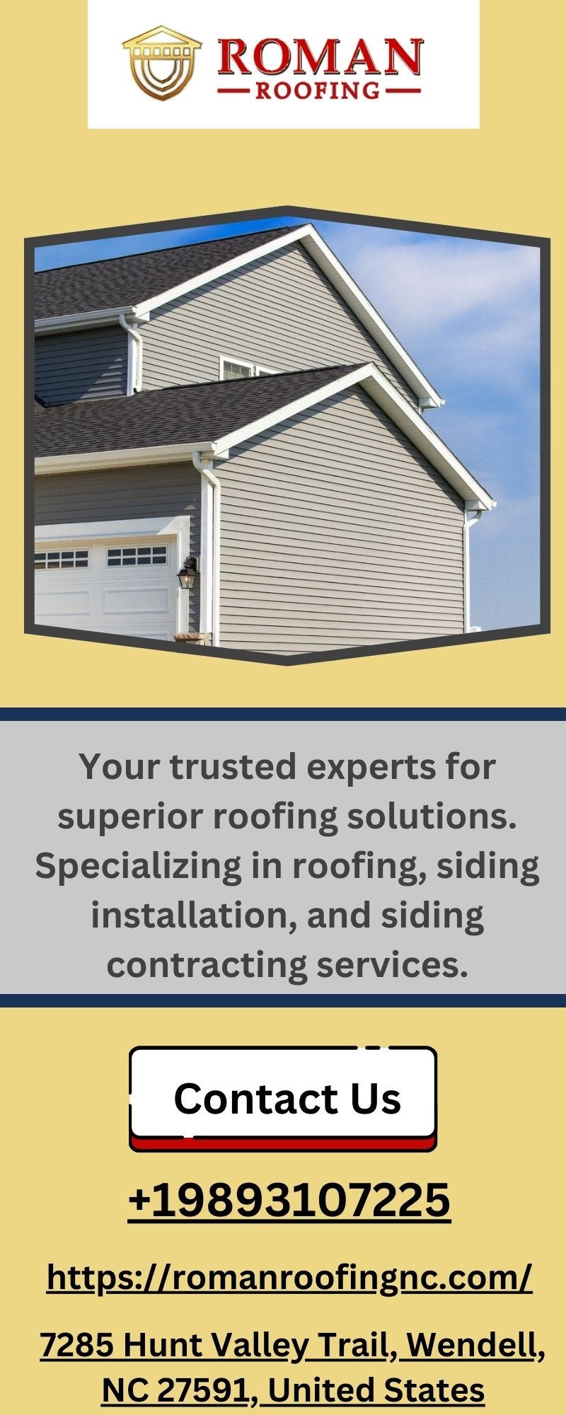 Roman Roofing And Siding Contractors — Superior Solutions For Your Home ...