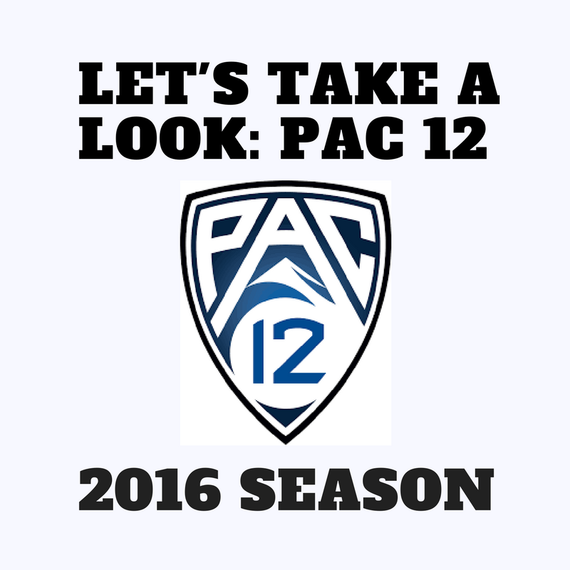 The PAC 12 is deep, and as football season nears, I take a look at some ...