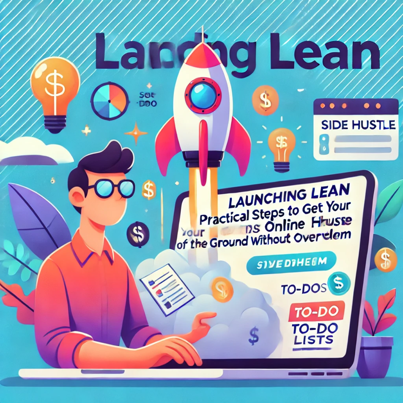 Launching Lean: Practical Steps to Get Your Online Side Hustle Off the ...