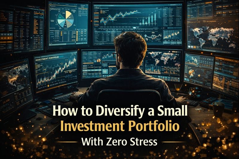 How to Diversify a Small Investment Portfolio With Zero Stress | by ...