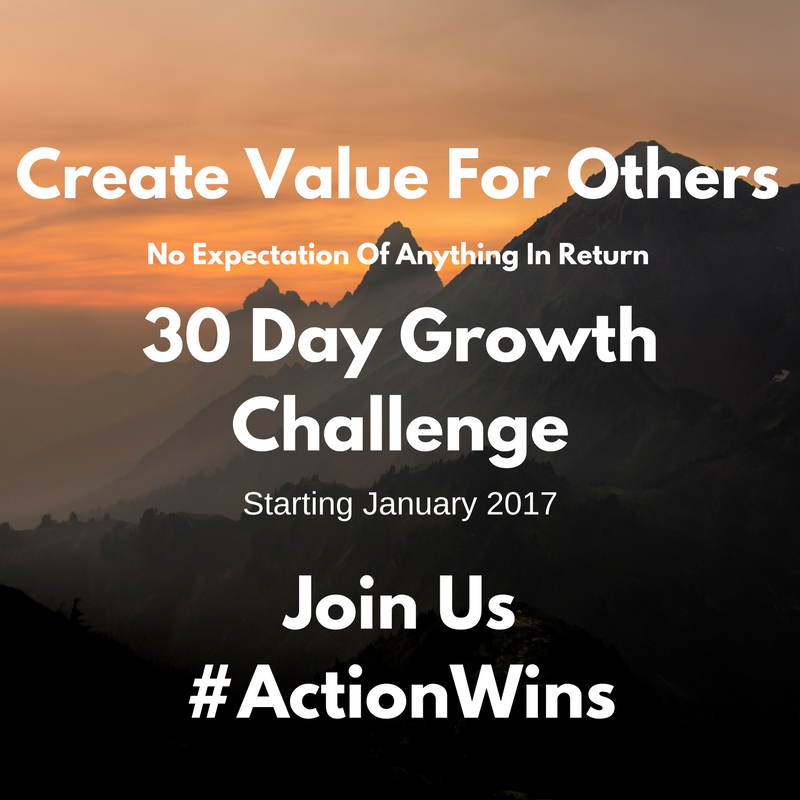 30 Day Growth Challenge. “It’s the doing the builds a company” | by ...