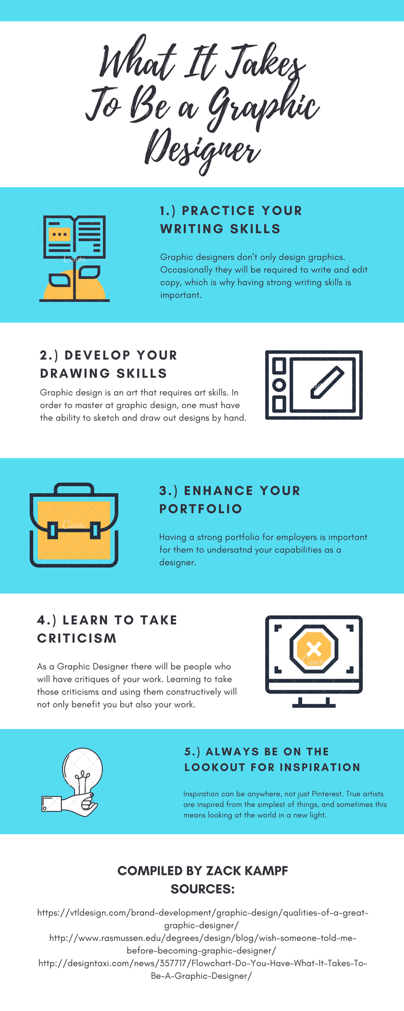 Graphic Design Infographic Inspiration