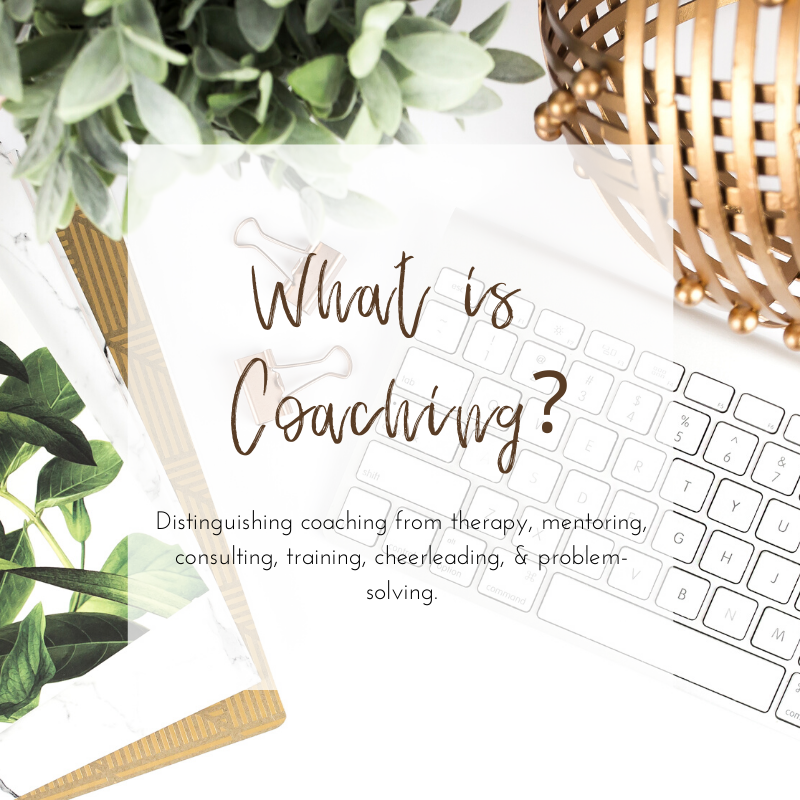 What is Coaching?. Distinguishing coaching from Therapy… | by JEN W ...