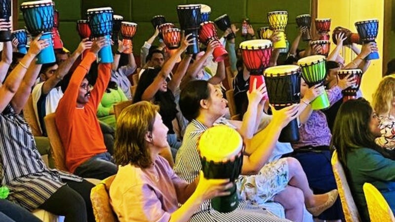 Drum Circle Team Building Activity | by Pratibha Goel | Medium