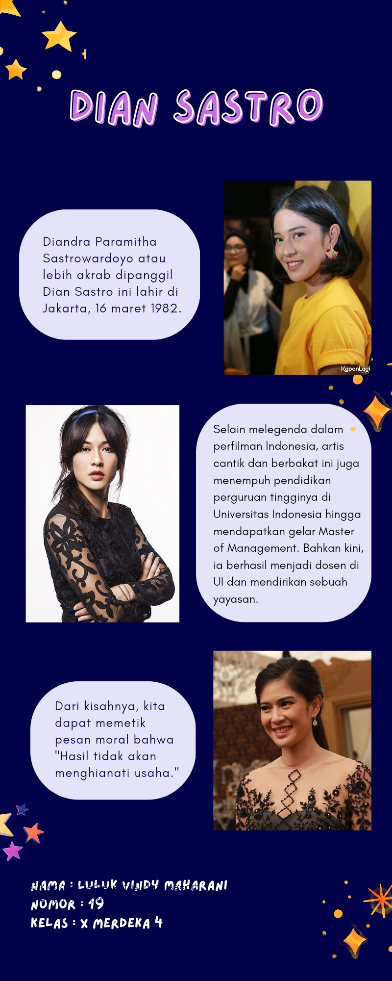 BIOGRAFI DIAN SASTROWARDOYO. Diandra Paramitha Sastrowardoyo atau… | by Lulukvindy Maharani | Medium