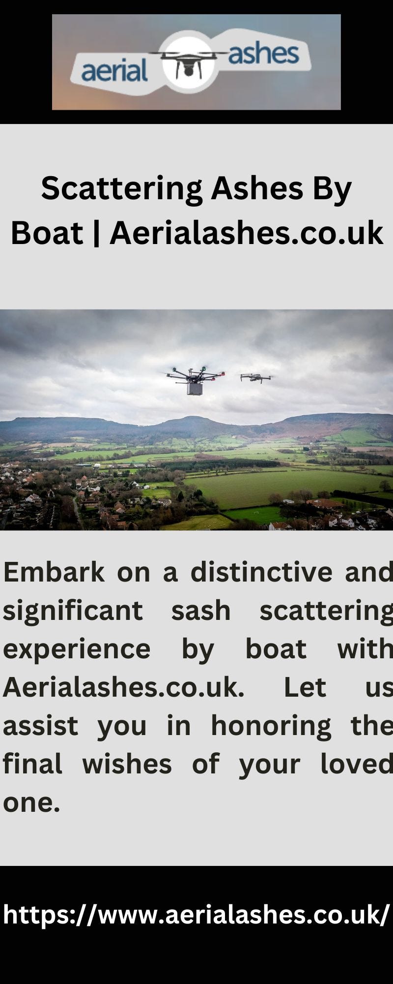 Scattering Ashes By Boat | Aerialashes.co.uk - Aerialashes - Medium