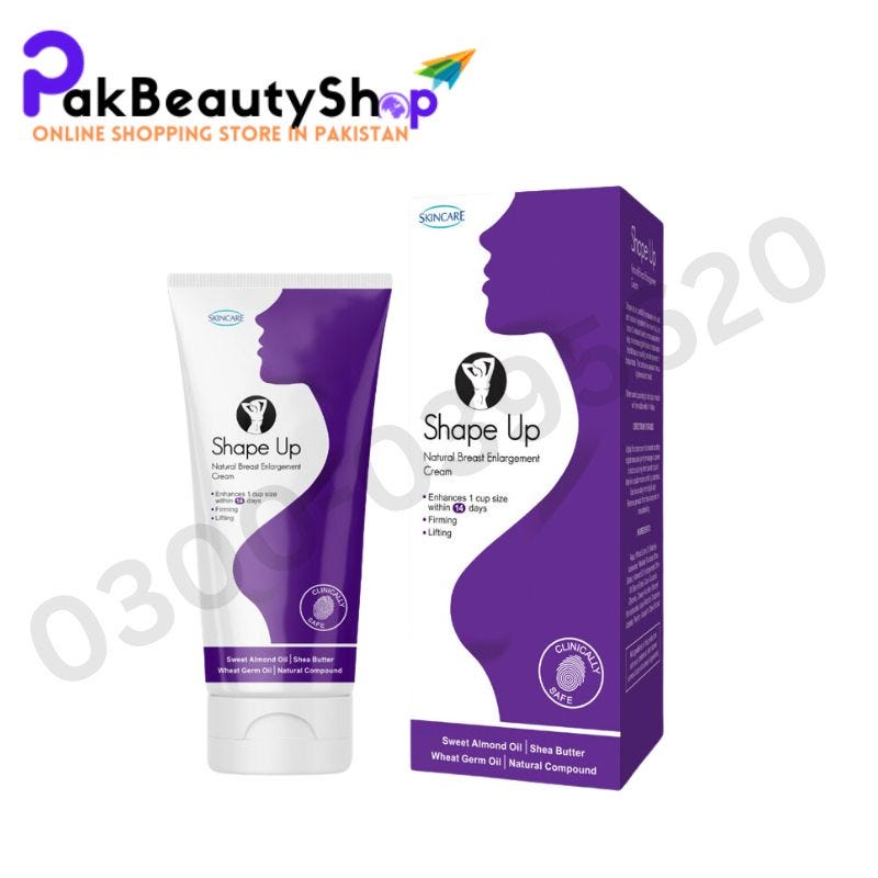 Shape Up (Original) Breast Cream In Pakistan-03056059435 | by TeleOne ...