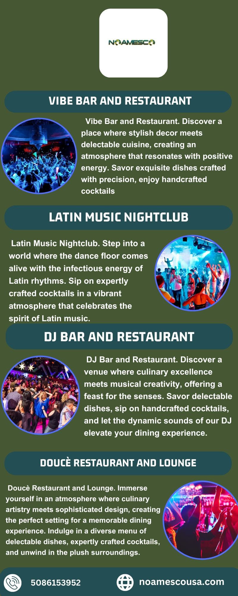 Elevate Your Experience at Vibe Bar and Restaurant - Noames Cousa - Medium