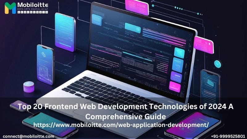 Top 20 Frontend Web Development Technologies of 2024: A Comprehensive Guide | by Mobiloitte ...