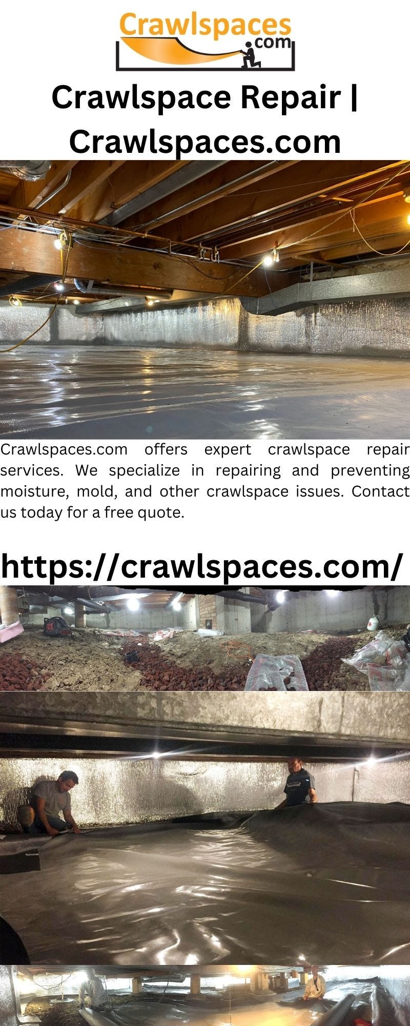 Crawlspace Repair | Crawlspaces.com - crawls paces - Medium
